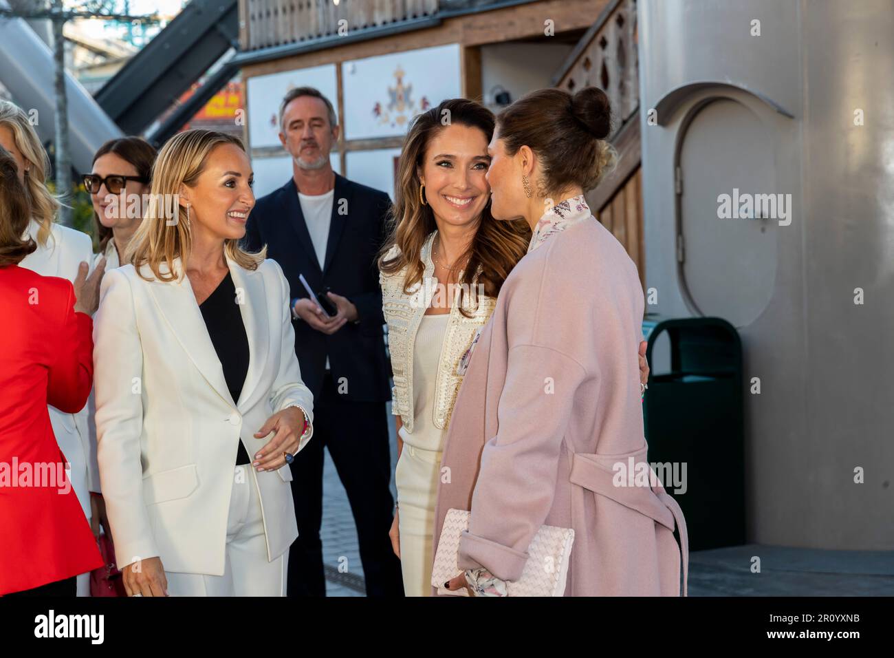Katarina von Horn, Louise Thott Gottlieb and Crown Princess Victoria ...