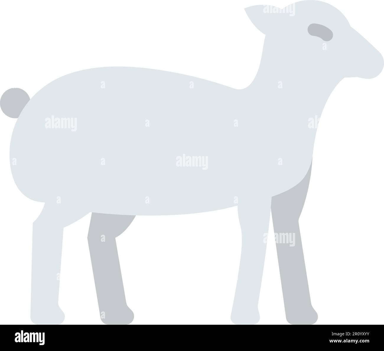 Lamb icon vector image. Suitable for mobile apps, web apps and print ...