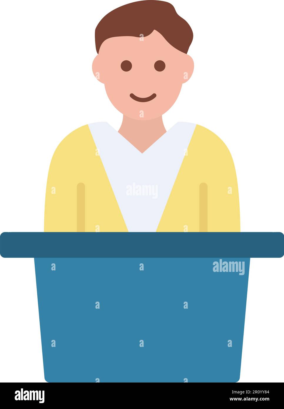 Lecture icon vector image. Suitable for mobile apps, web apps and print ...