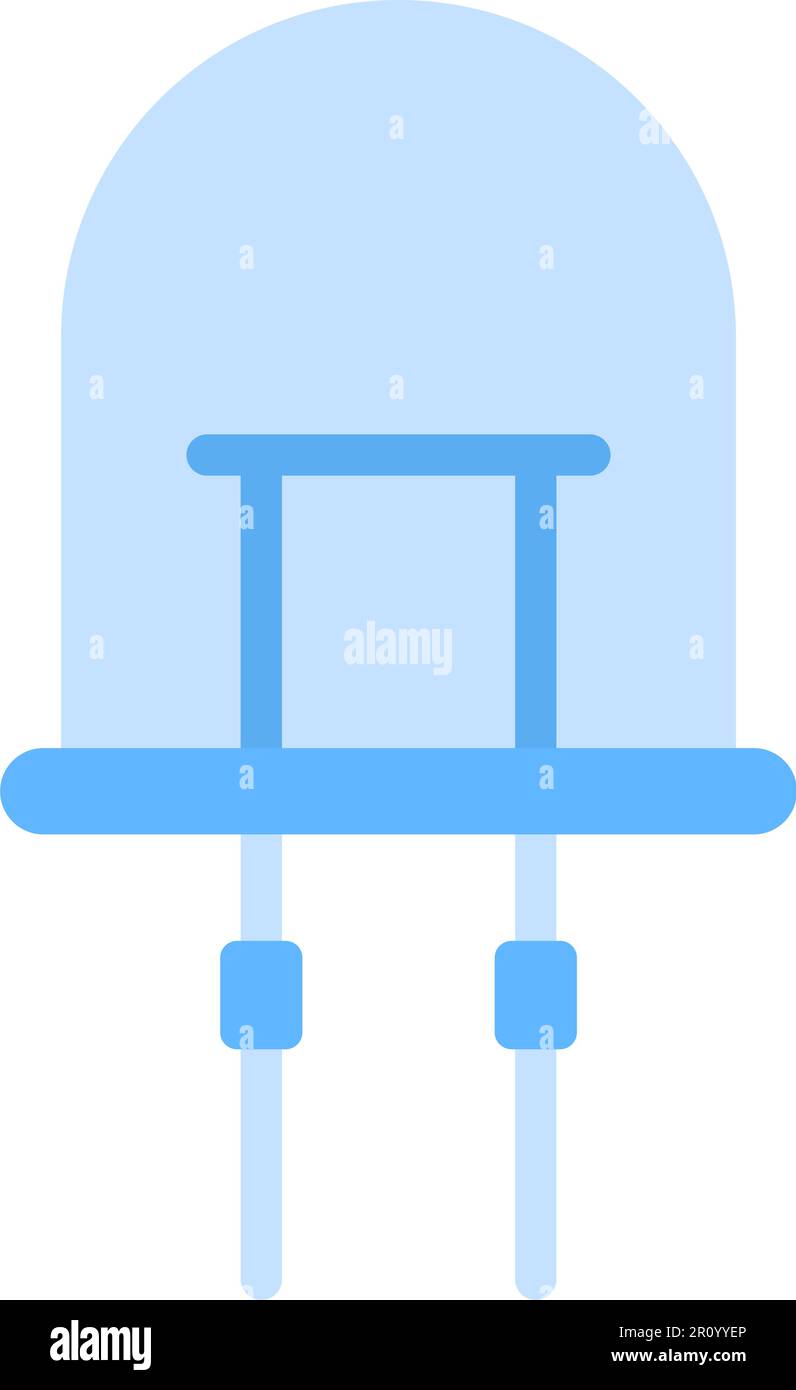 Light Emitting Diode icon vector image. Suitable for mobile apps, web ...