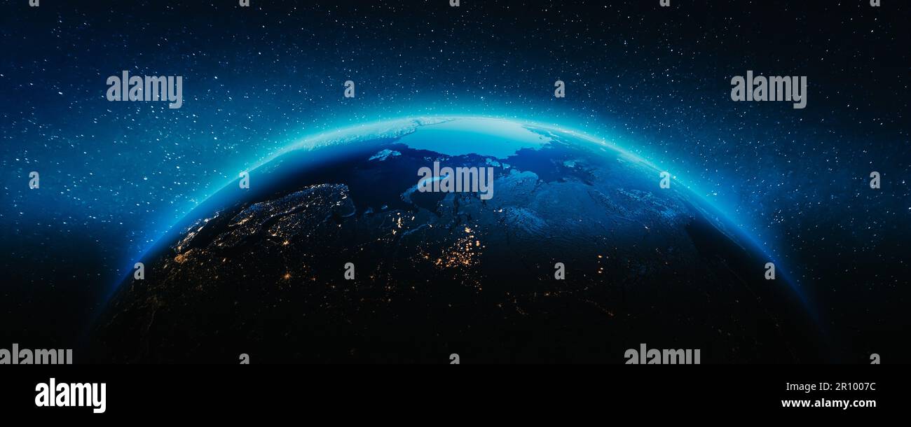 Planet Earth - Arctic Russia. Elements of this image furnished by NASA ...
