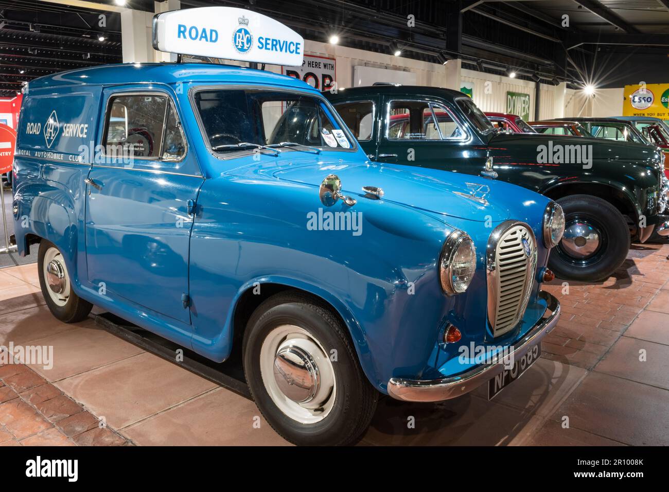 Sparkford.Somerset.United Kingdom.March 26th 2023.An Austin A35 RAC van ...