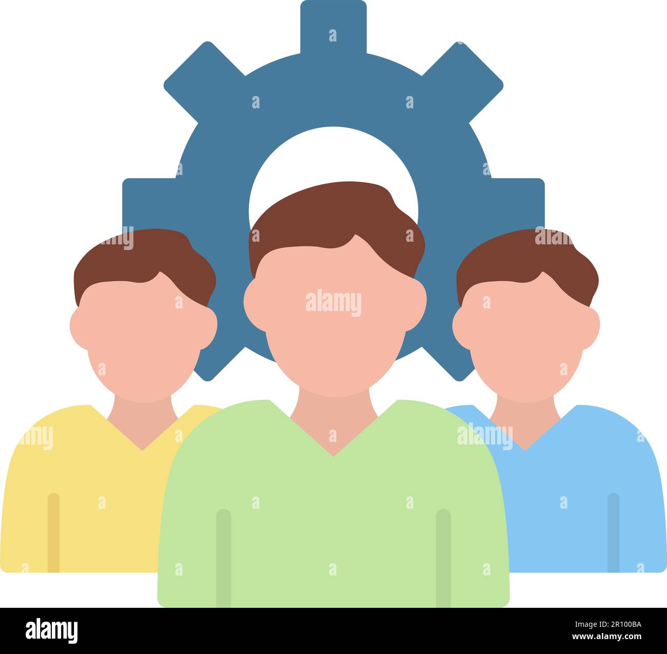 Management Team icon vector image. Suitable for mobile apps, web apps ...