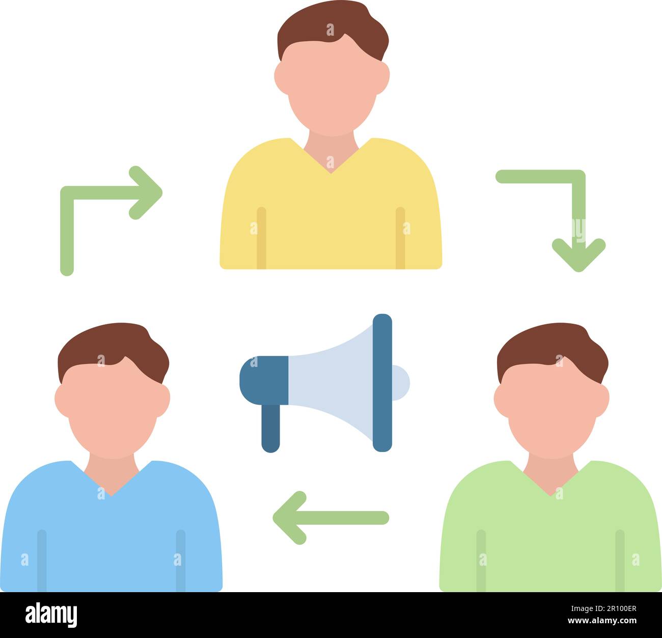 Marketing Team icon vector image. Suitable for mobile apps, web apps ...