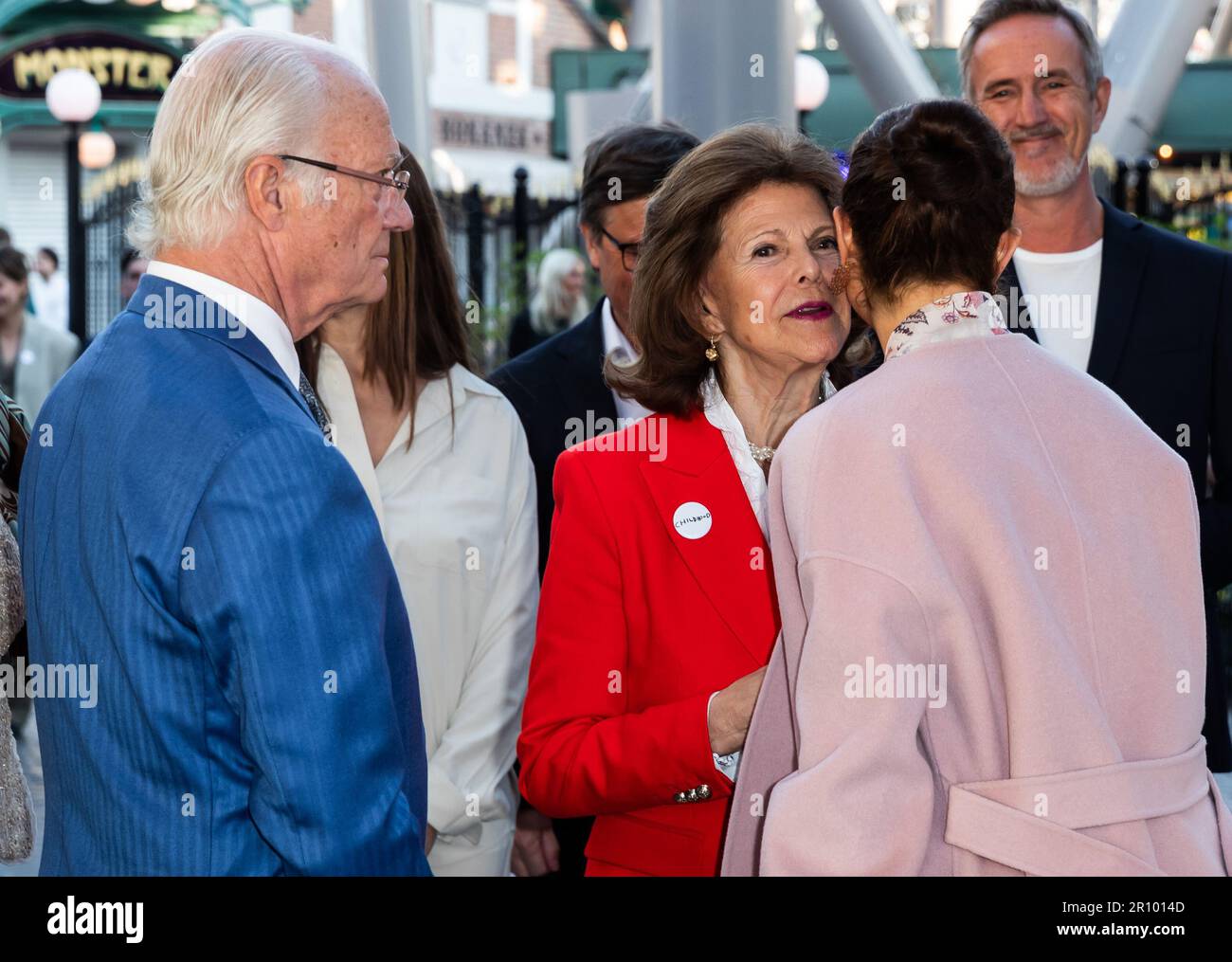 King Carl Gustaf, Queen Silvia, Crown Princess Victoria arrive for a ...