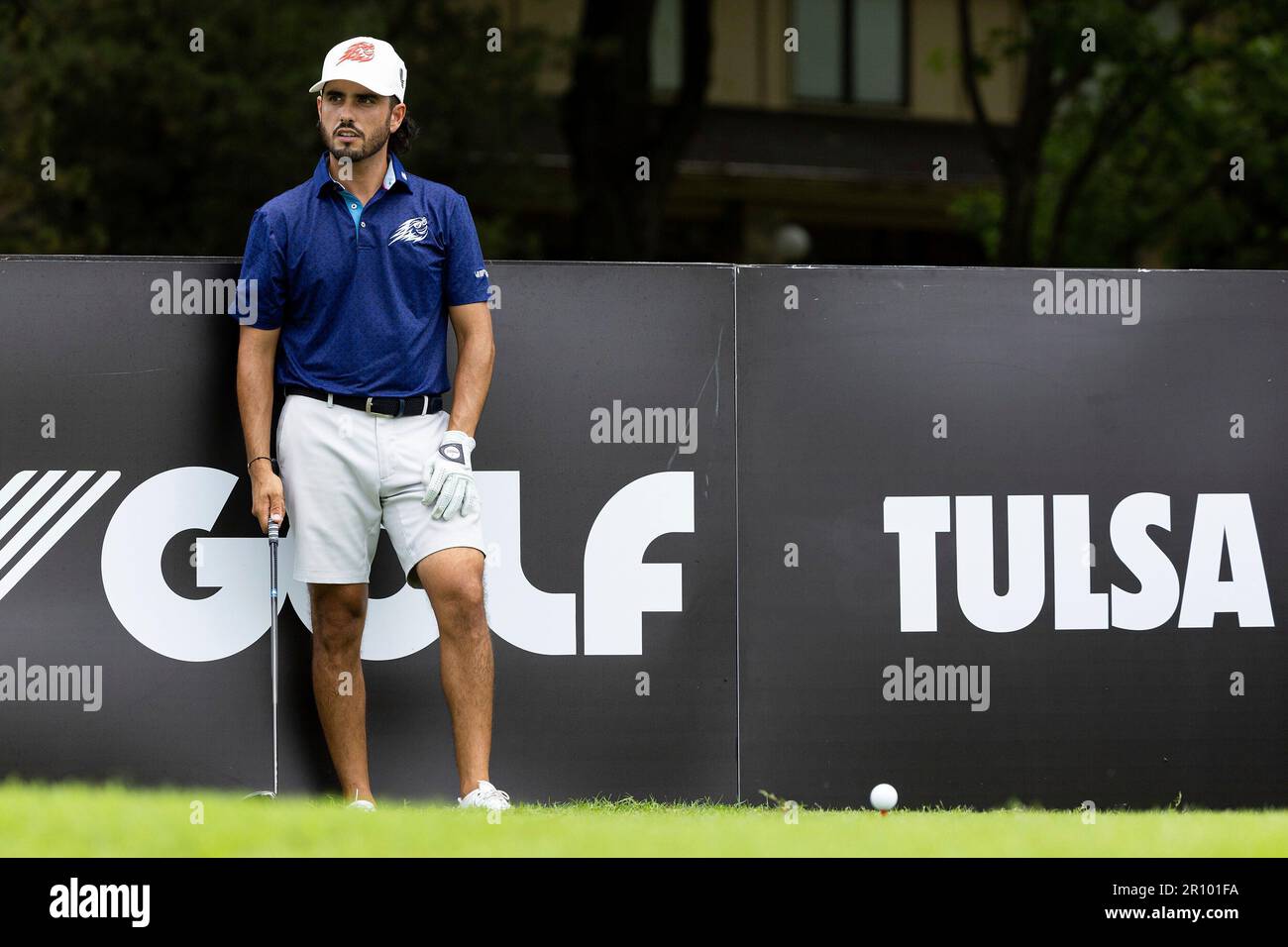 Abraham Ancer of Fireballs GC seen on the eighth hole during the ...