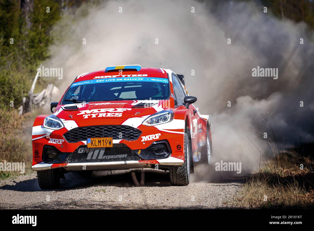 Tingsryd, Sweden, 10 May, 2023 MRF Tyres Dealer Team and Team GN ...