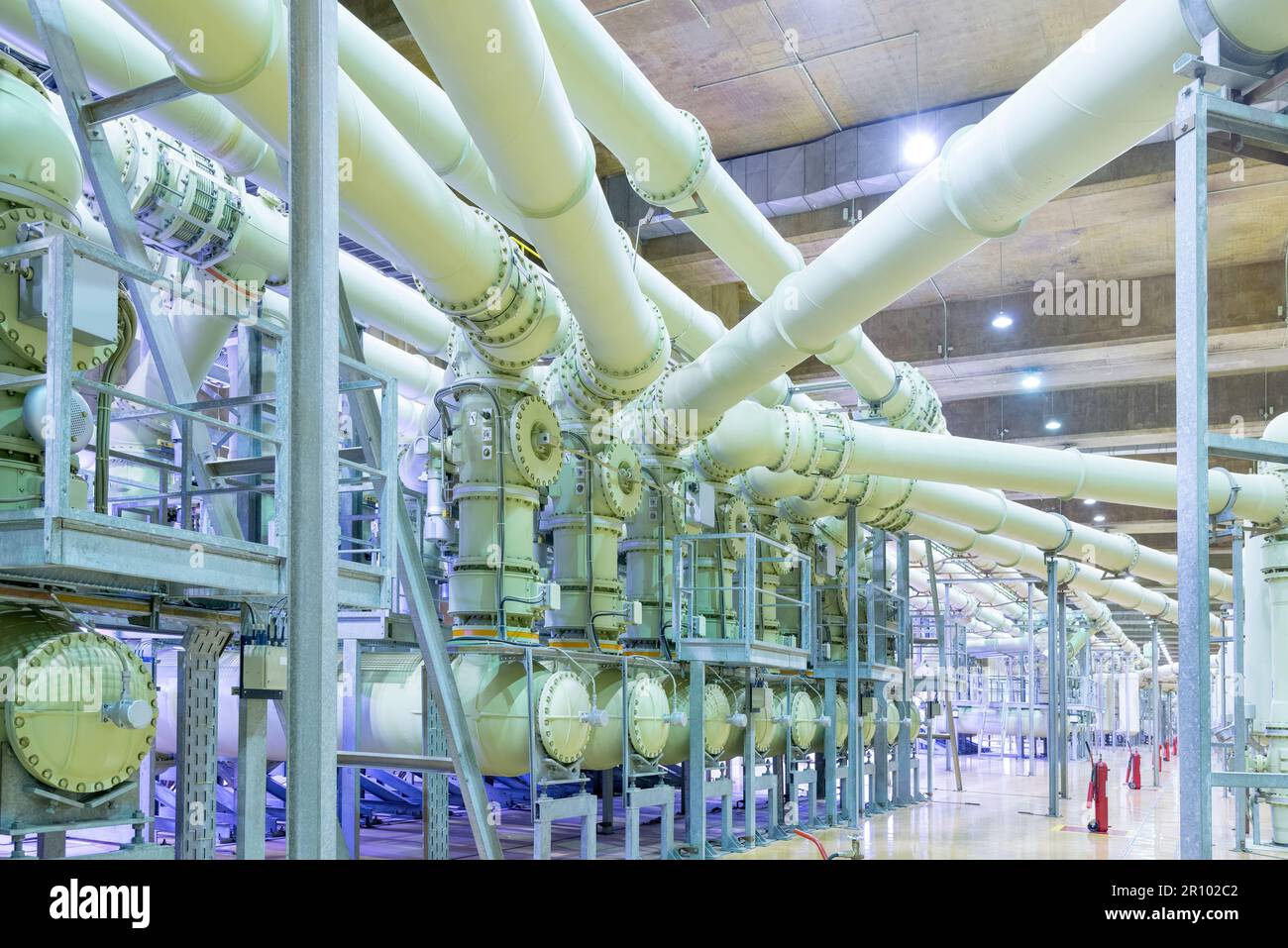Underground Gas Insulated electric substation Stock Photo - Alamy