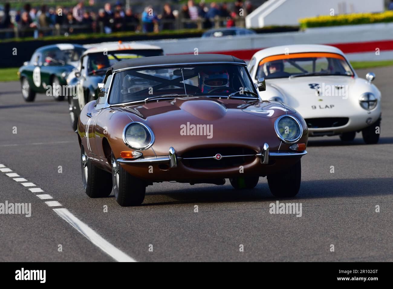 Sam Tordoff, Jaguar E-Type, Moss Trophy, a single driver, twenty minute ...