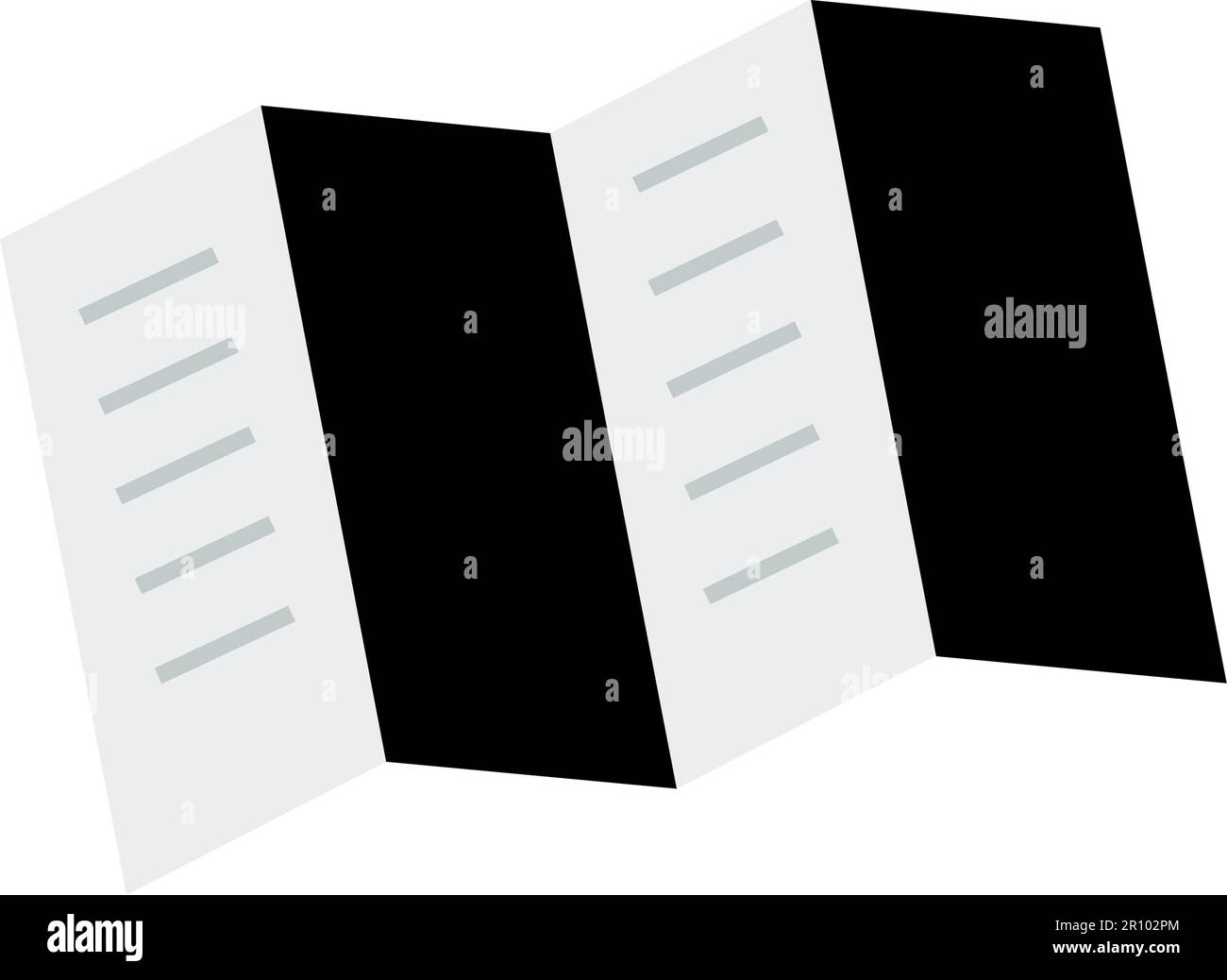 Pamphlet icon vector image. Suitable for mobile apps, web apps and ...