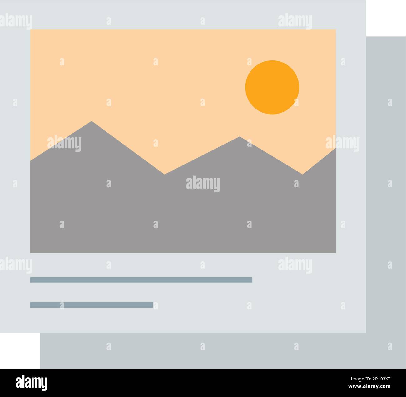 Photo Cards icon vector image. Suitable for mobile apps, web apps and print media Stock Vector ...