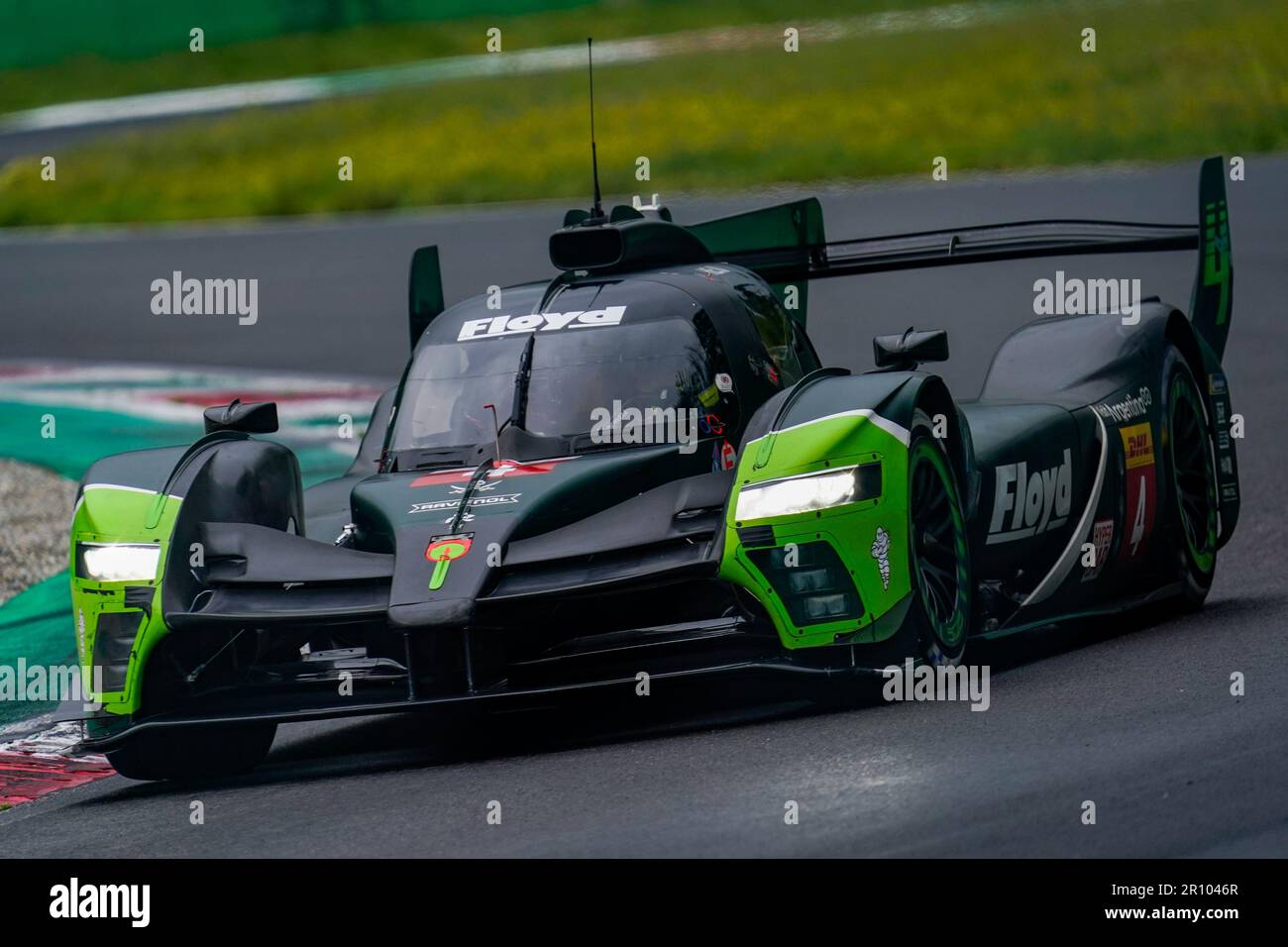 Monza, Italy. 10th May, 2023. Jacques Villeneuve on Vanwall Vandervell ...