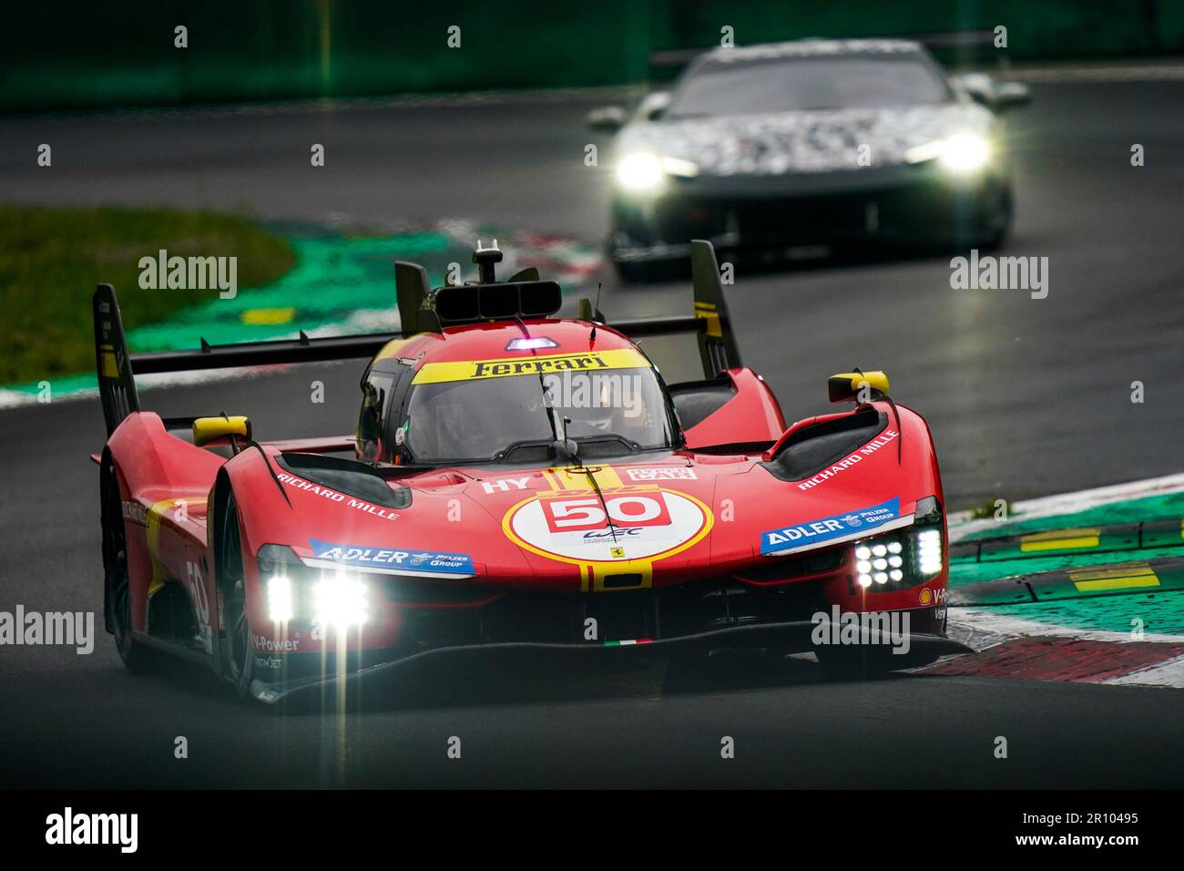 Monza, Italy. 10th May, 2023. Ferrari 499P Hypercar during the World ...