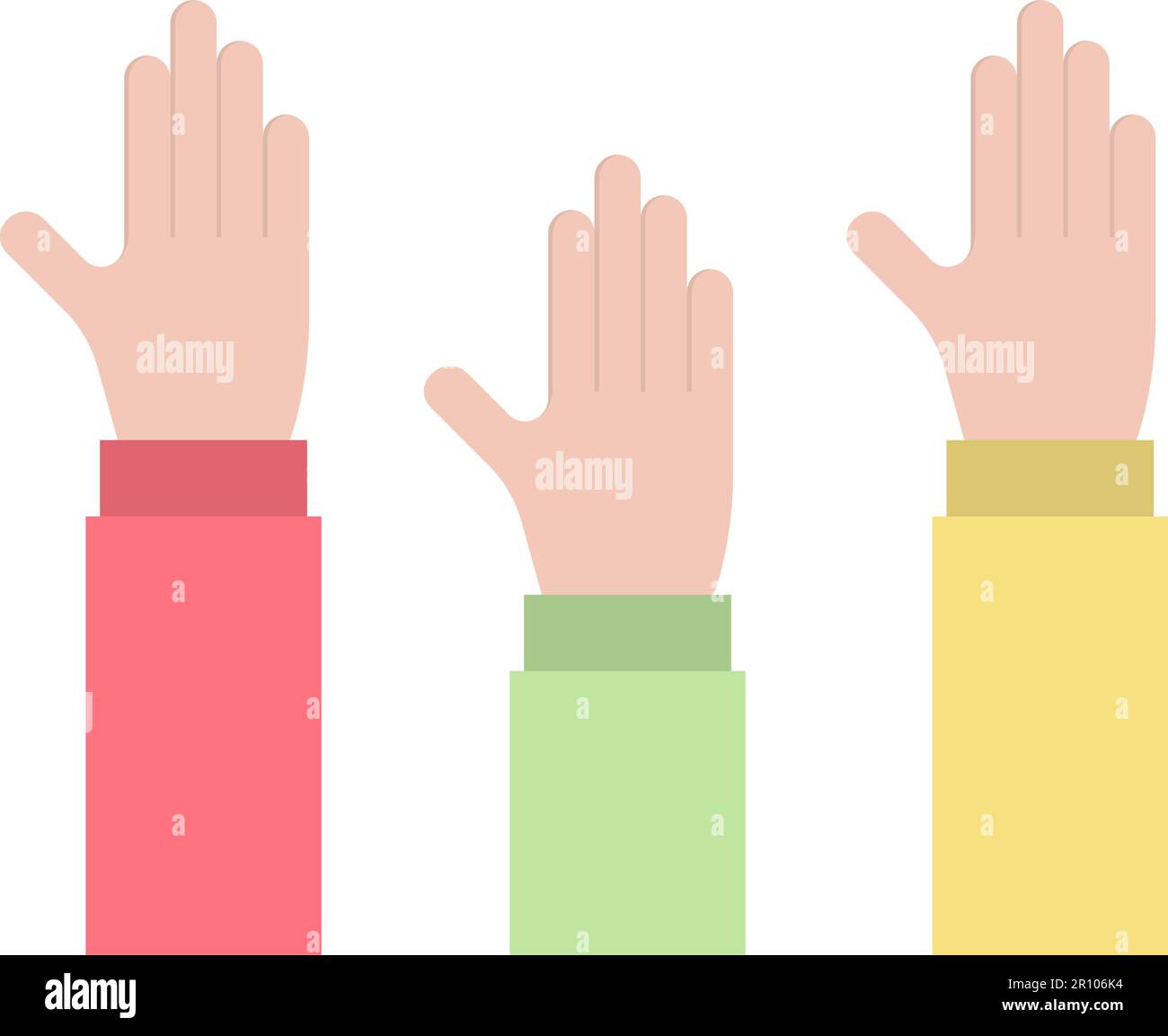 Raising Hands icon vector image. Suitable for mobile apps, web apps and ...
