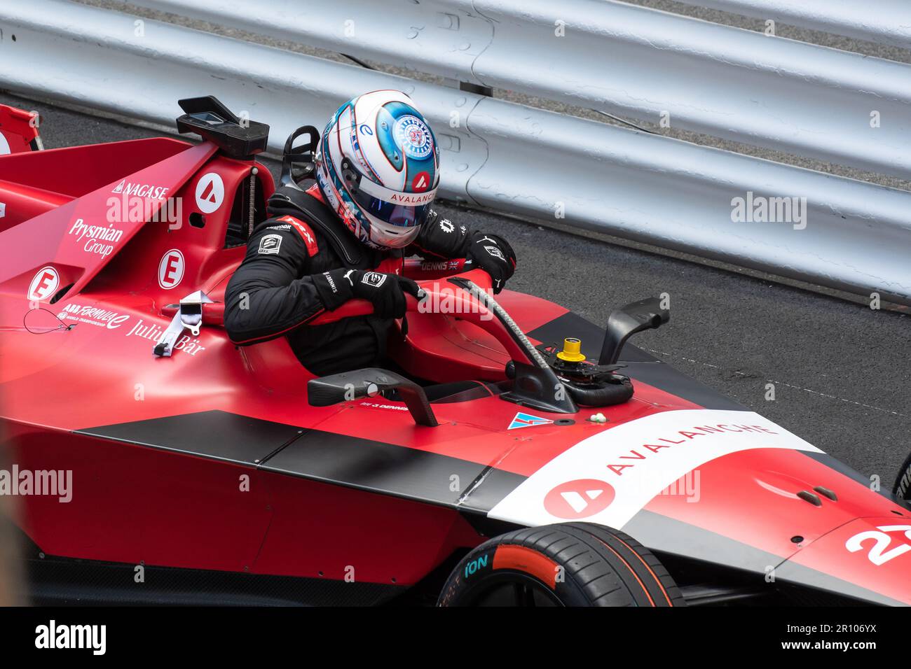 Jake Dennis (Avalanche Andretti Formula E) ranked third of the race ...