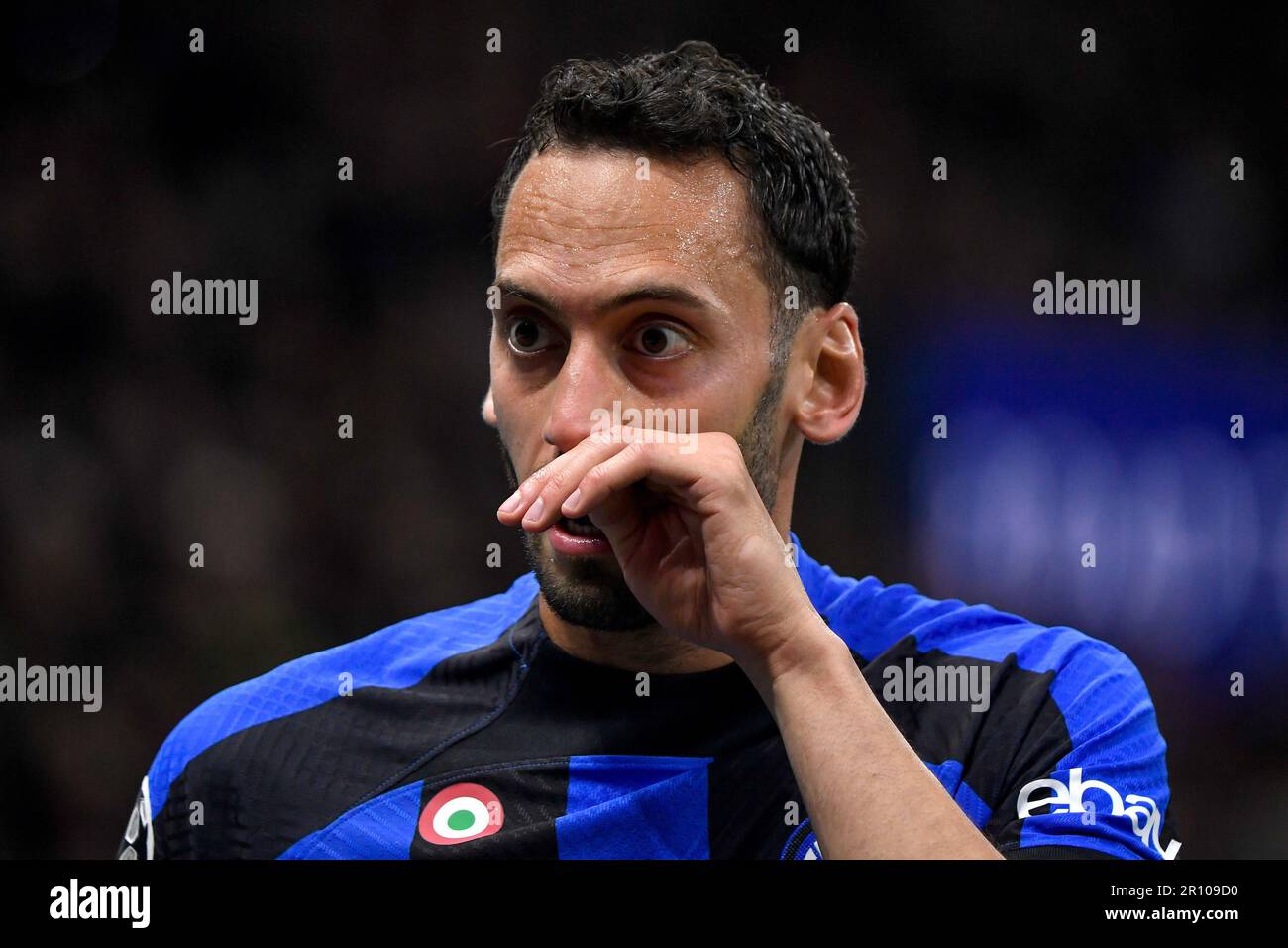 Milan, Italy. 10th May, 2023. Hakan Calhanoglu of Fc Internazionale ...