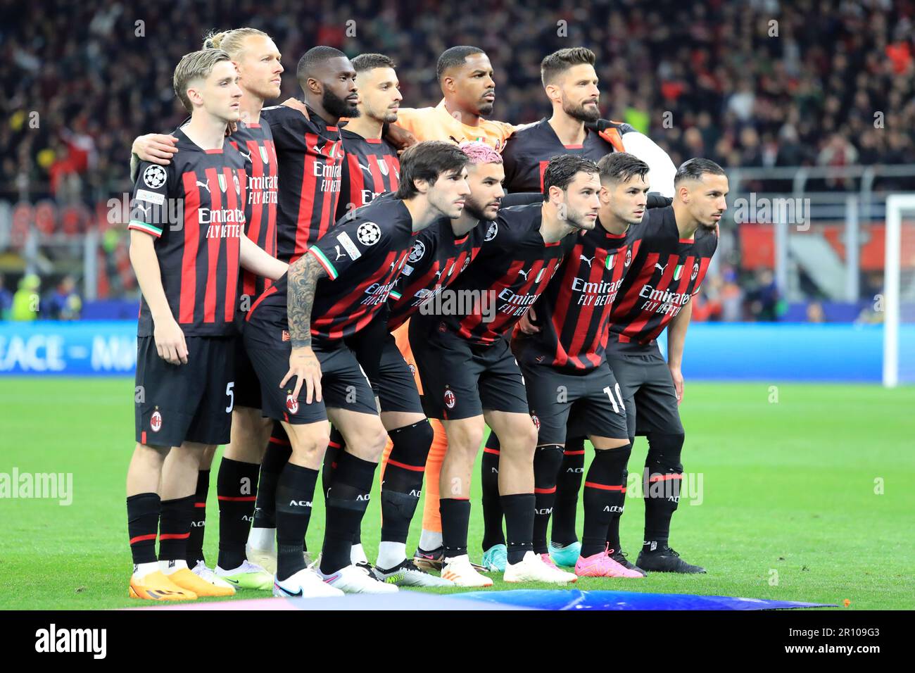 Stadio San Siro, Milan, Italy, 10th May 2023; Champions League Football ...