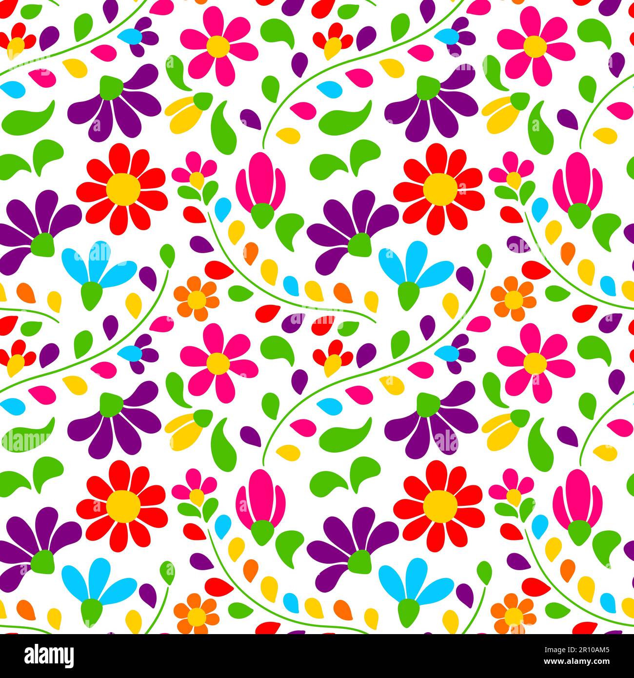 Mexican Floral Pattern