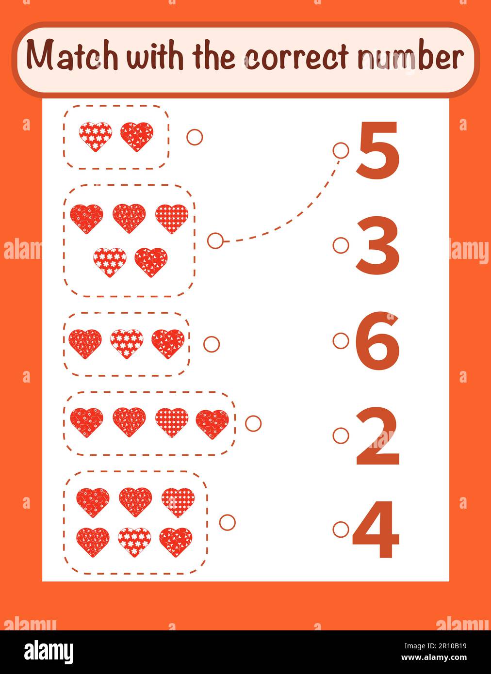 Count and match hi-res stock photography and images - Alamy