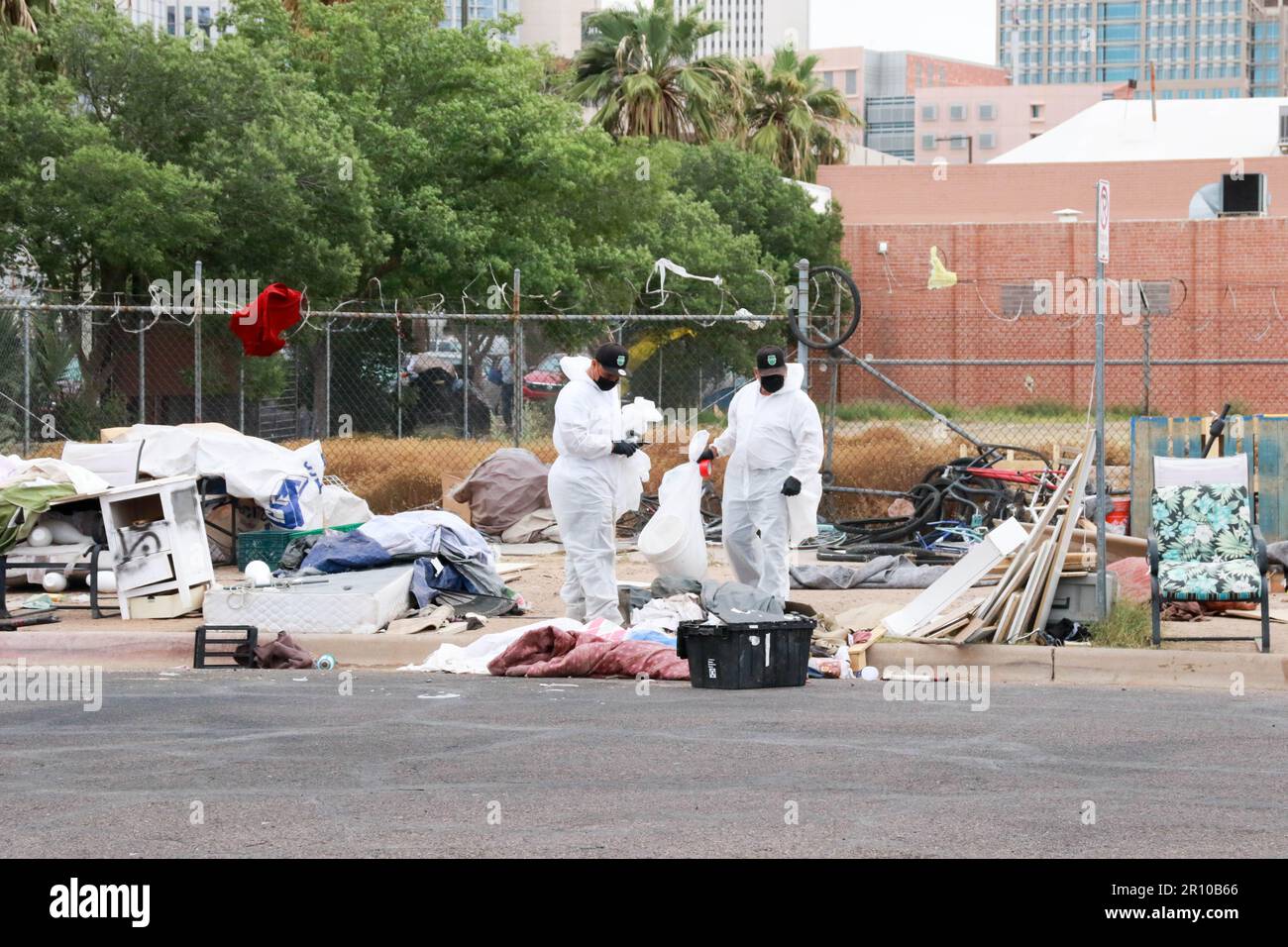 Homeless encampment phoenix hi-res stock photography and images - Alamy