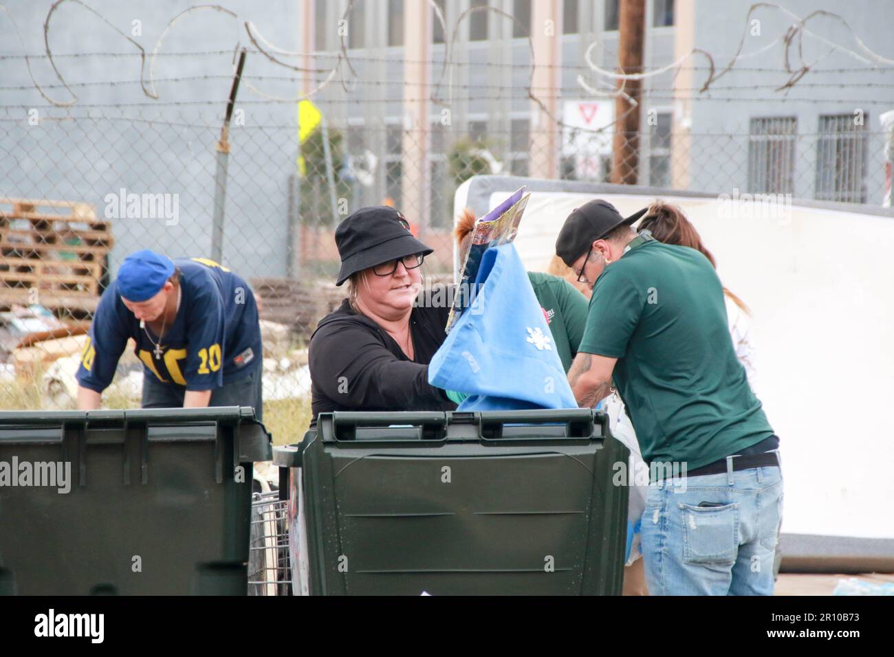 The city of Phoenix begins cleanup in ‘The Zone', a downtown Phoenix homeless encampment in ...