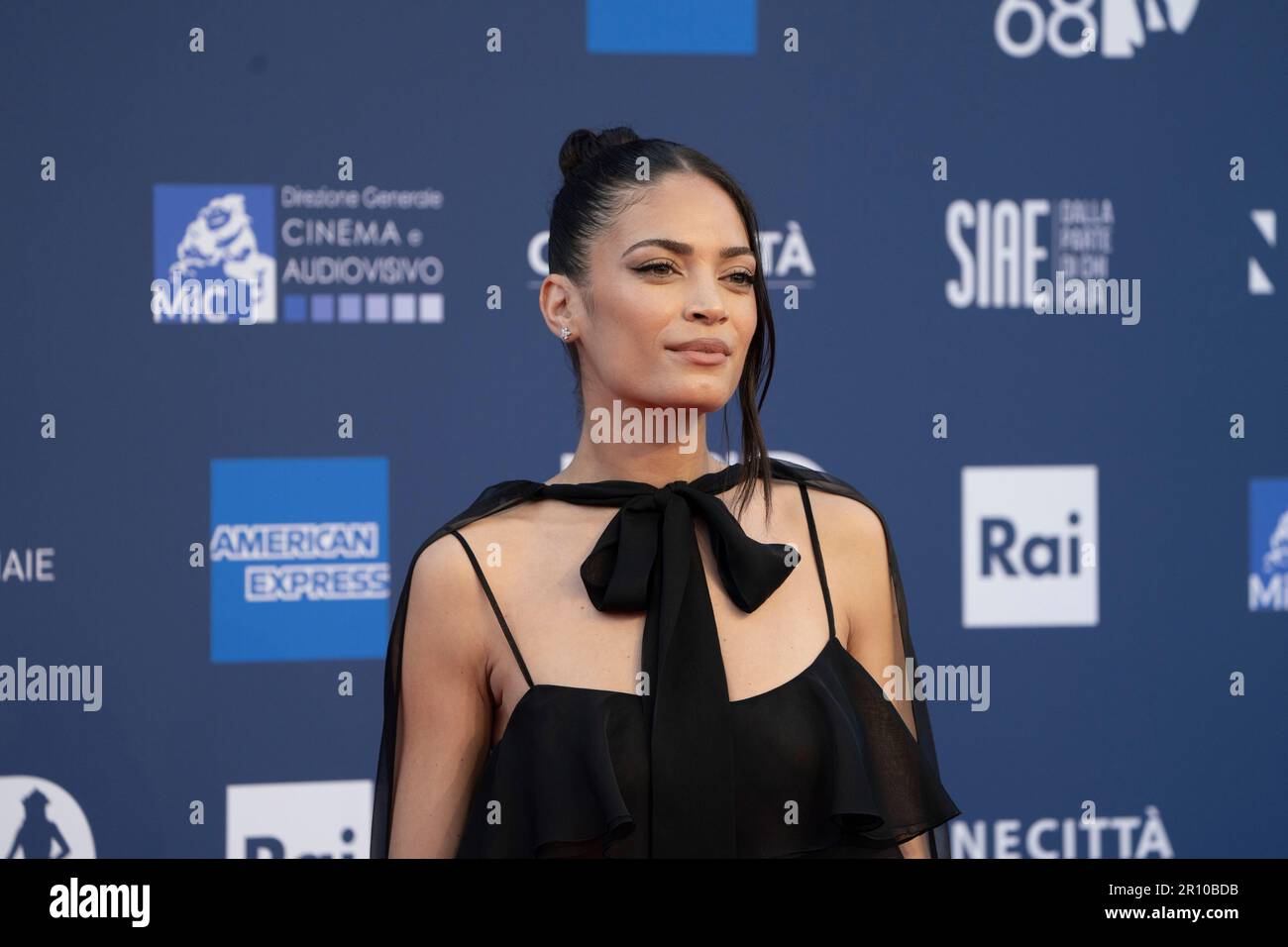 Rome, Italy, May 10, 2023 - Elodie attends the red carpet for the "68 ...