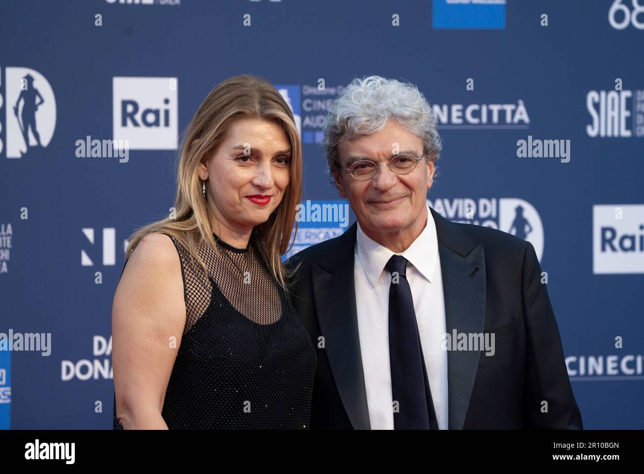 Rome, Italy, May 10, 2023 - Mario Martone the red carpet for the "68 ...