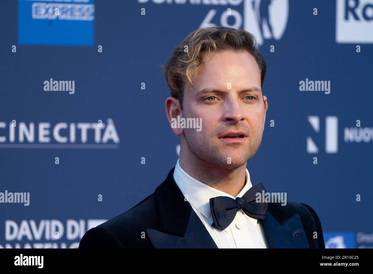 Rome, Italy, May 10, 2023 - Alessandro Borghi attends the red carpet ...