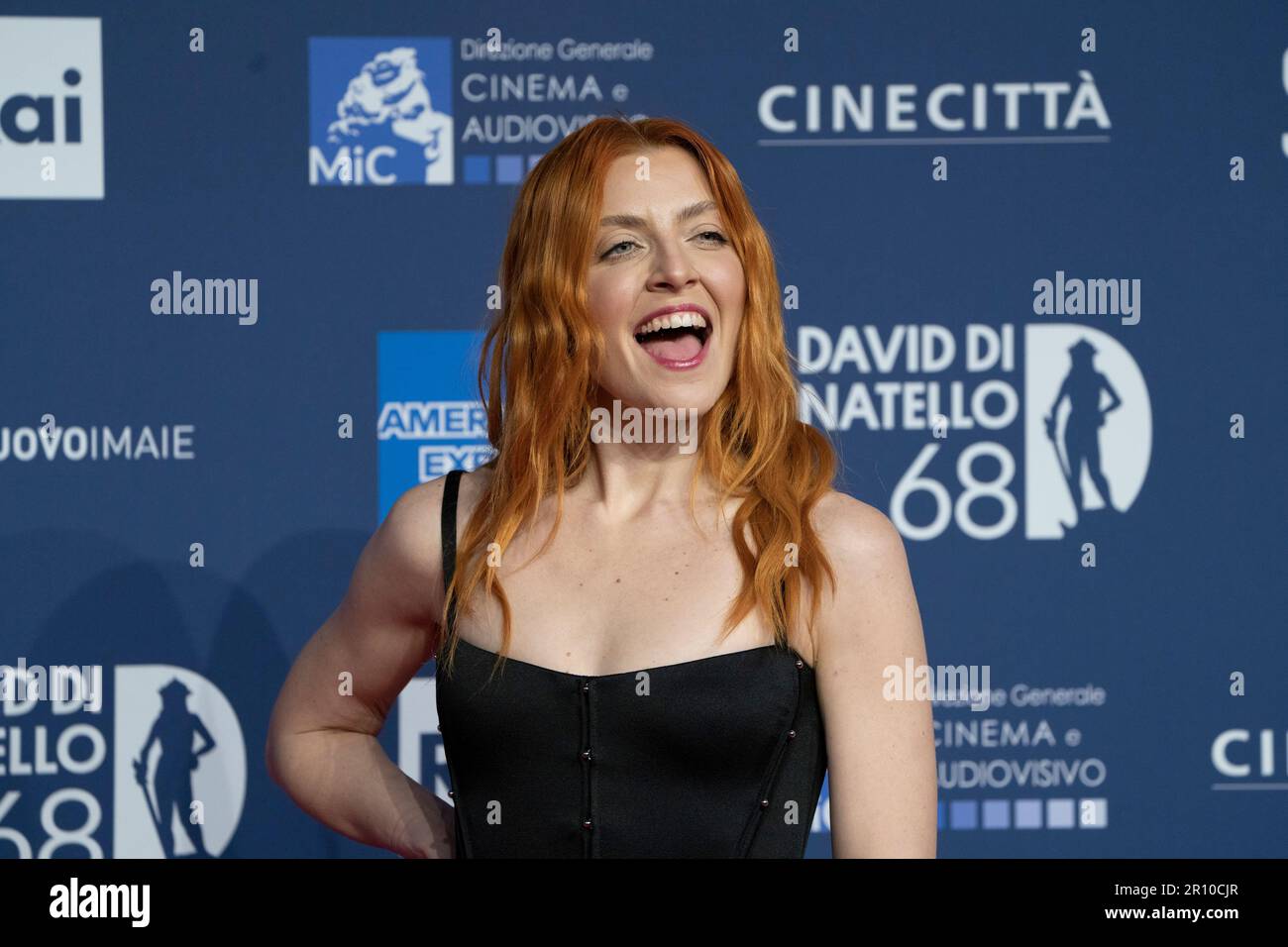 Rome, Italy, May 10, 2023 - Noemi attends the red carpet for the "68 ...