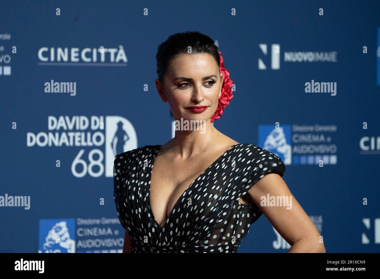 Rome, Italy, May 10, 2023 - Penelope Cruz attends the red carpet for ...