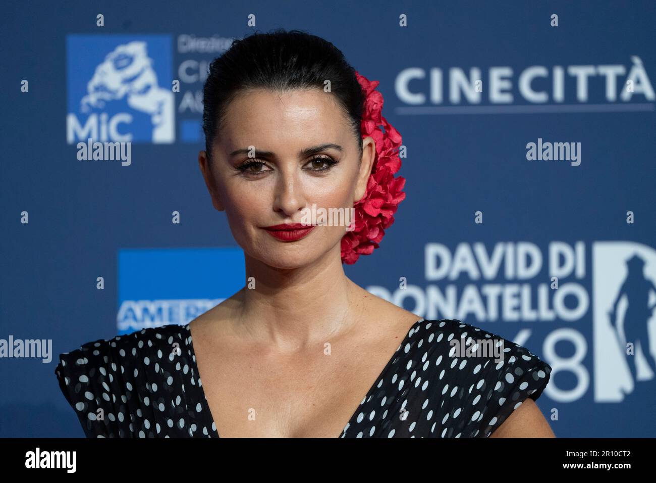 Rome, Italy, May 10, 2023 - Penelope Cruz attends the red carpet for ...
