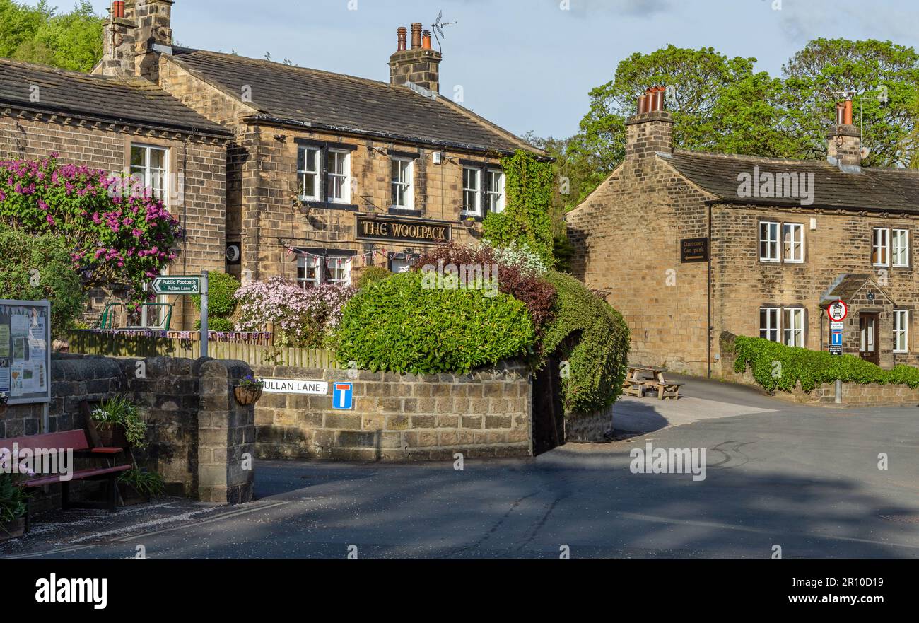 The Woolpack Inn at Esholt, West Yorkshire. This was once the location ...