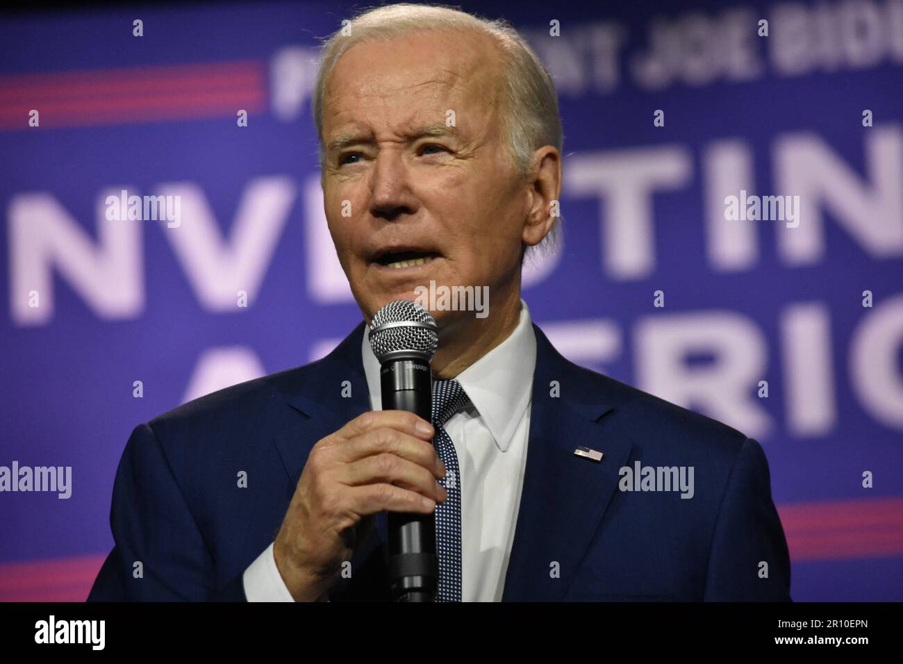 Valhalla, United States. 10th May, 2023. President Joe Biden delivers ...