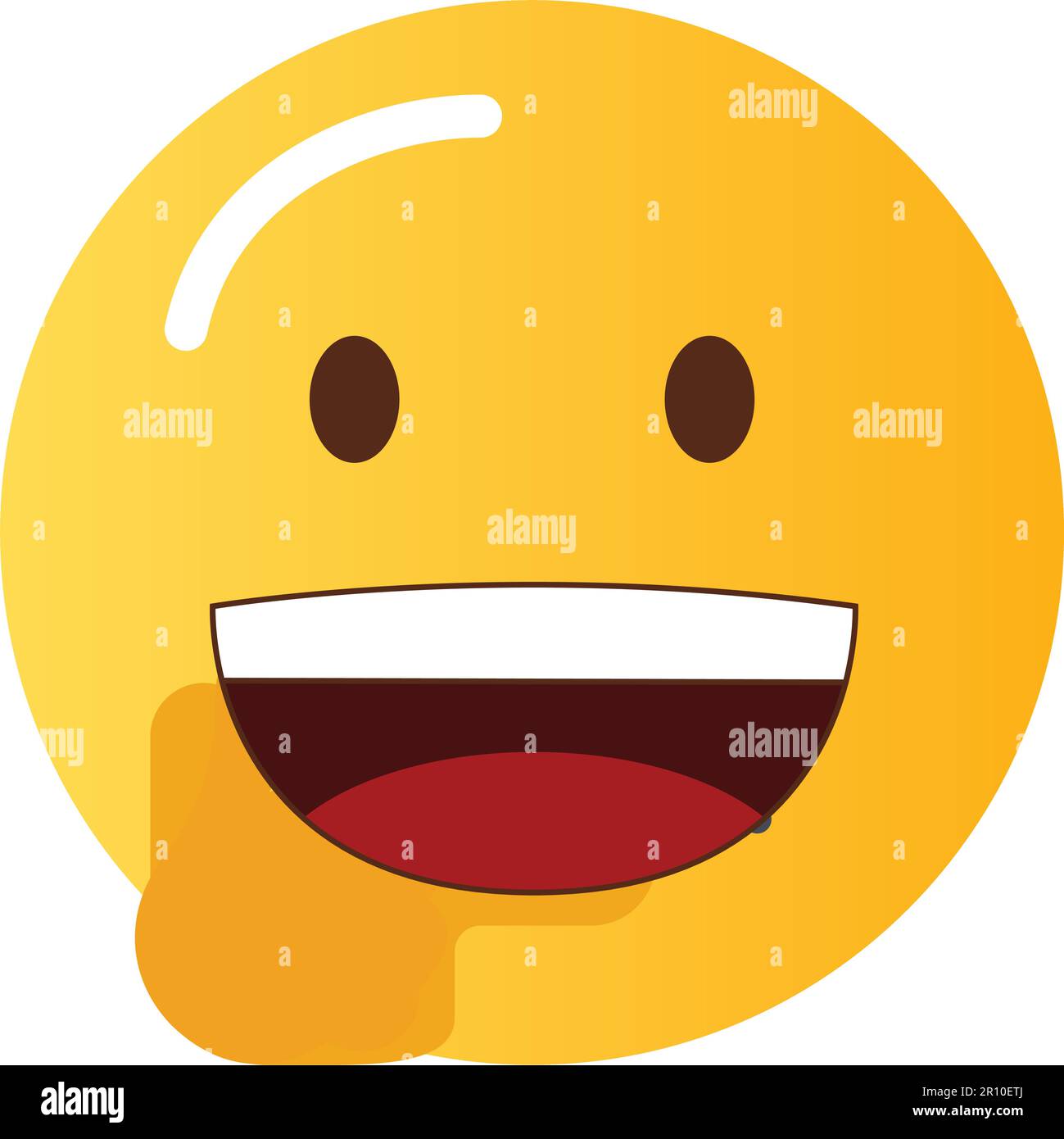 Thinking Face icon vector image. Suitable for mobile apps, web apps and ...