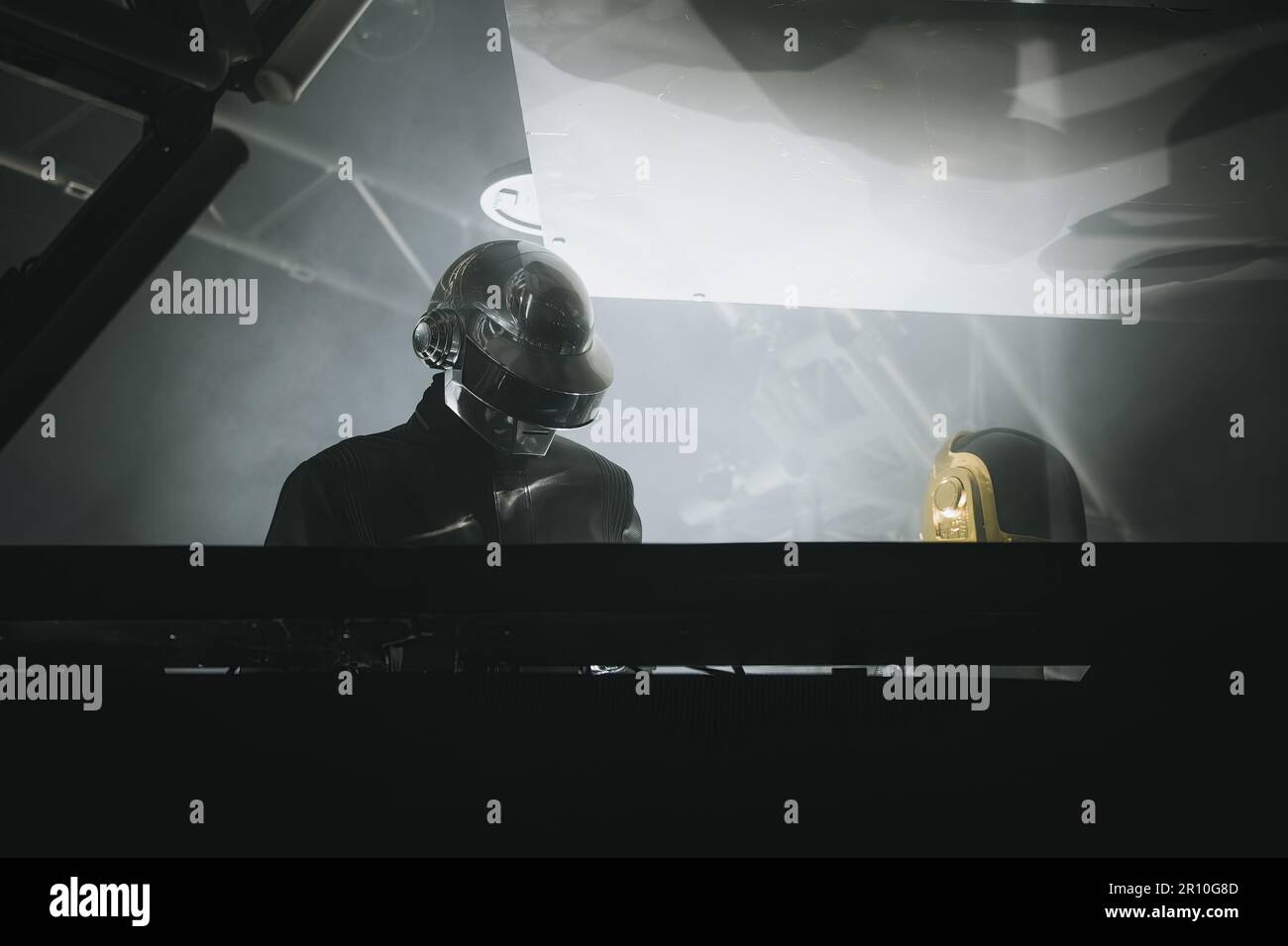 Barcelona Mar 30 Daft Punk Tribute Band Robot Rock Alive Perform On