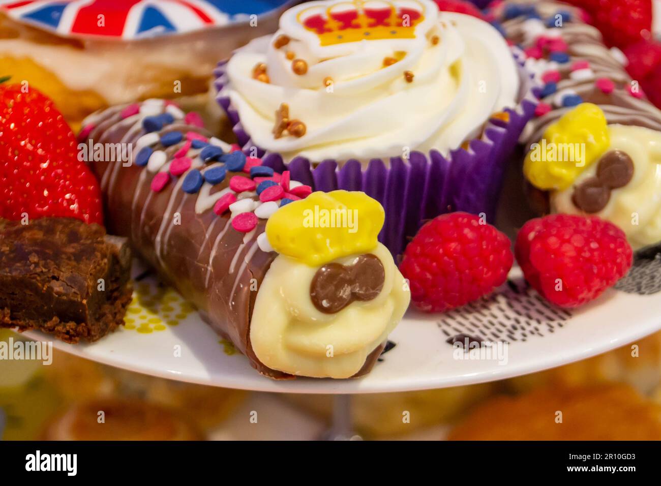 Photo of Kings Coronation Traditional British Afternoon Tea Stock Photo ...