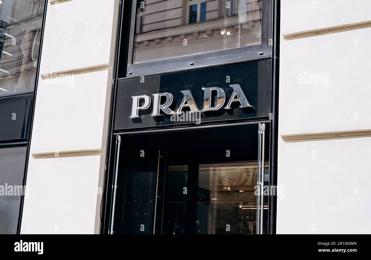 Prada logotype hi-res stock photography and images - Alamy