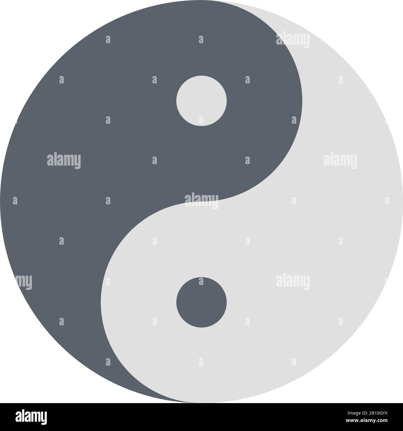 Yin Yang icon vector image. Suitable for mobile apps, web apps and print media Stock Vector ...