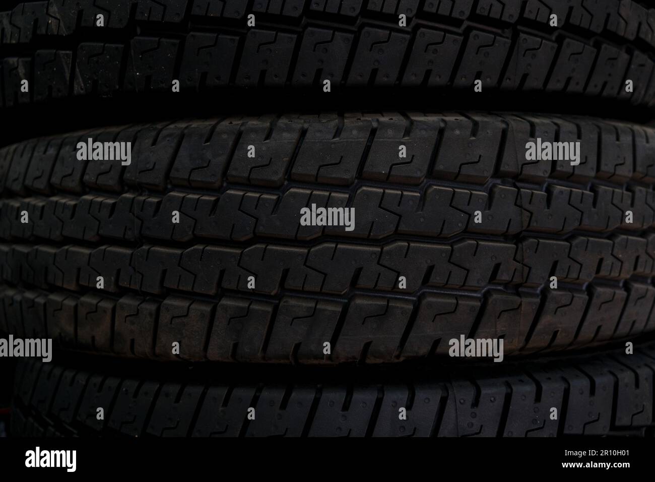 Clean dark new black tire detail texture background. Use for web ...