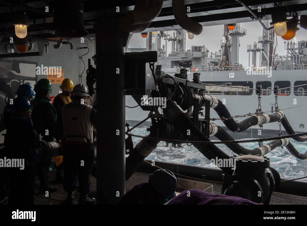 PACIFIC OCEAN (May 8, 2023) – The John Lewis-class fleet replenishment ...