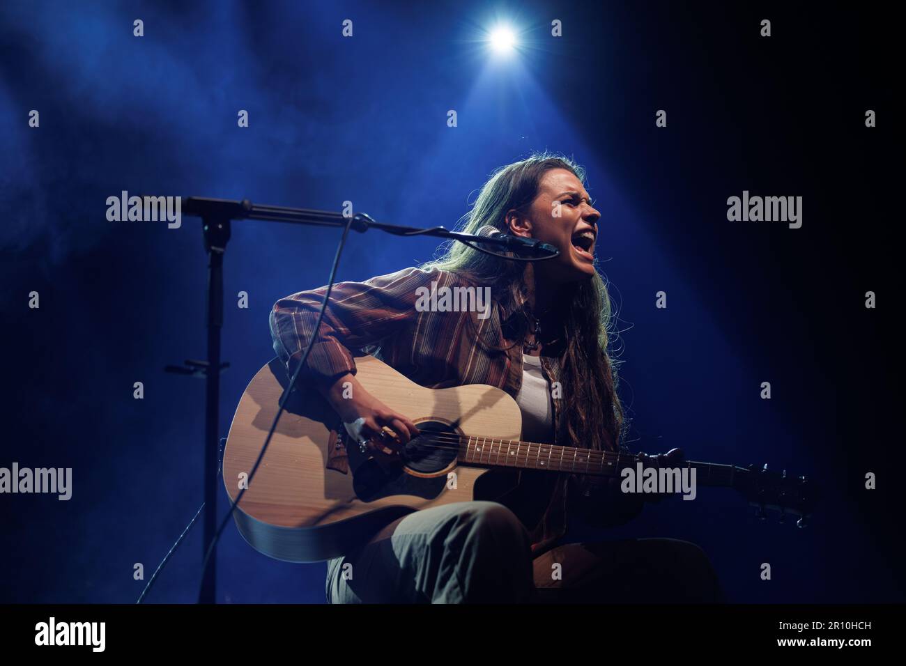 BARCELONA - MAR 30: Steph Strings perform on stage at Razzmatazz on ...