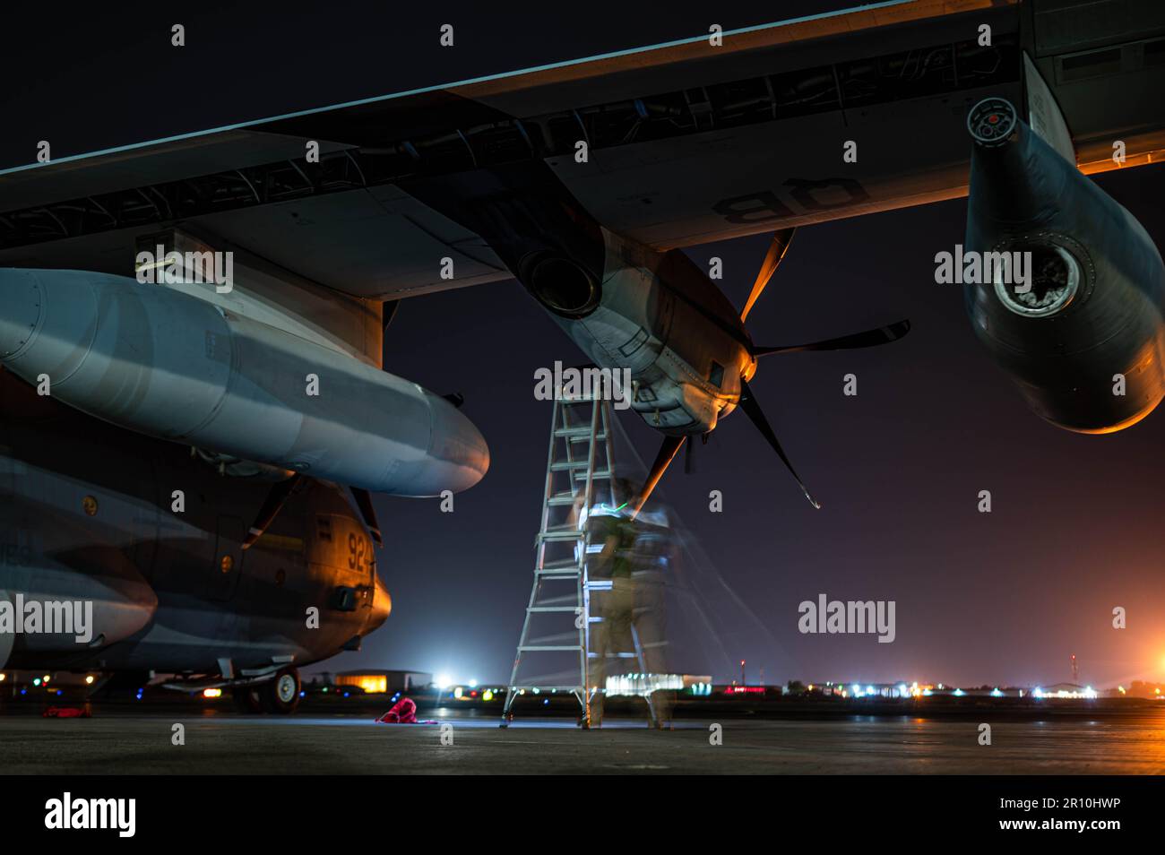 U.S. Marine Corps Corporal Caleb Shockey, a loadmaster with Marine ...