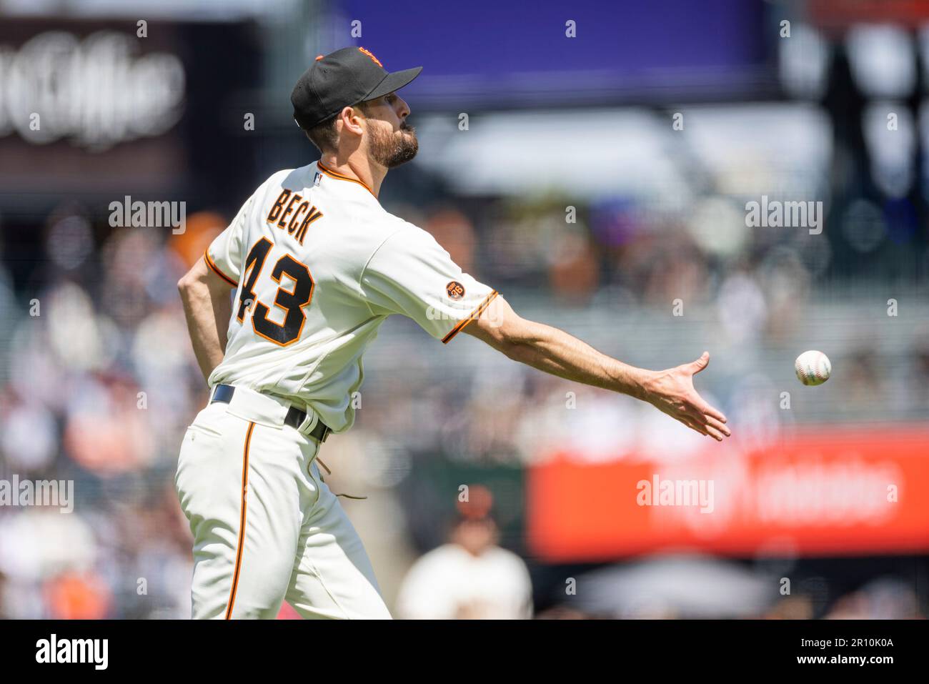 SAN FRANCISCO, CA - MAY 10: San Francisco Giants Pitcher Tristan Beck ...