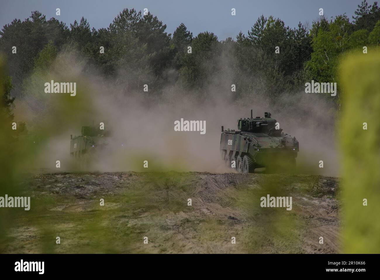 U.S. Soldiers assigned to Aggressor Company, 2nd Battalion, 70th Armor ...