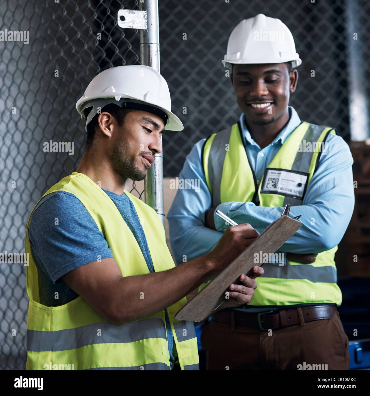 The team to keep operations running like a dream. two builders ...