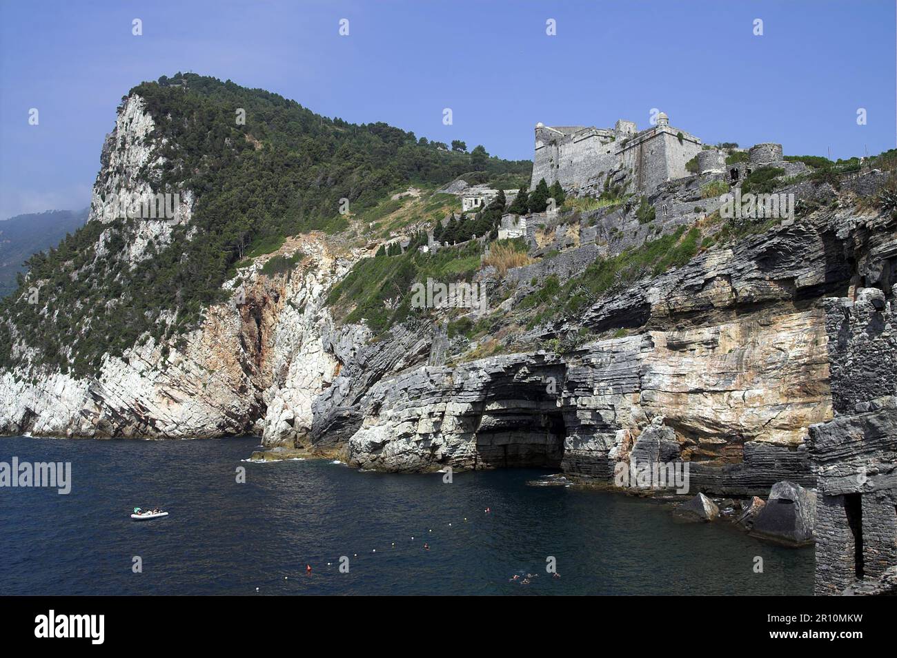 Portovenere, Porto Venere, Italia, Italy, Italien; picturesque coastal ...