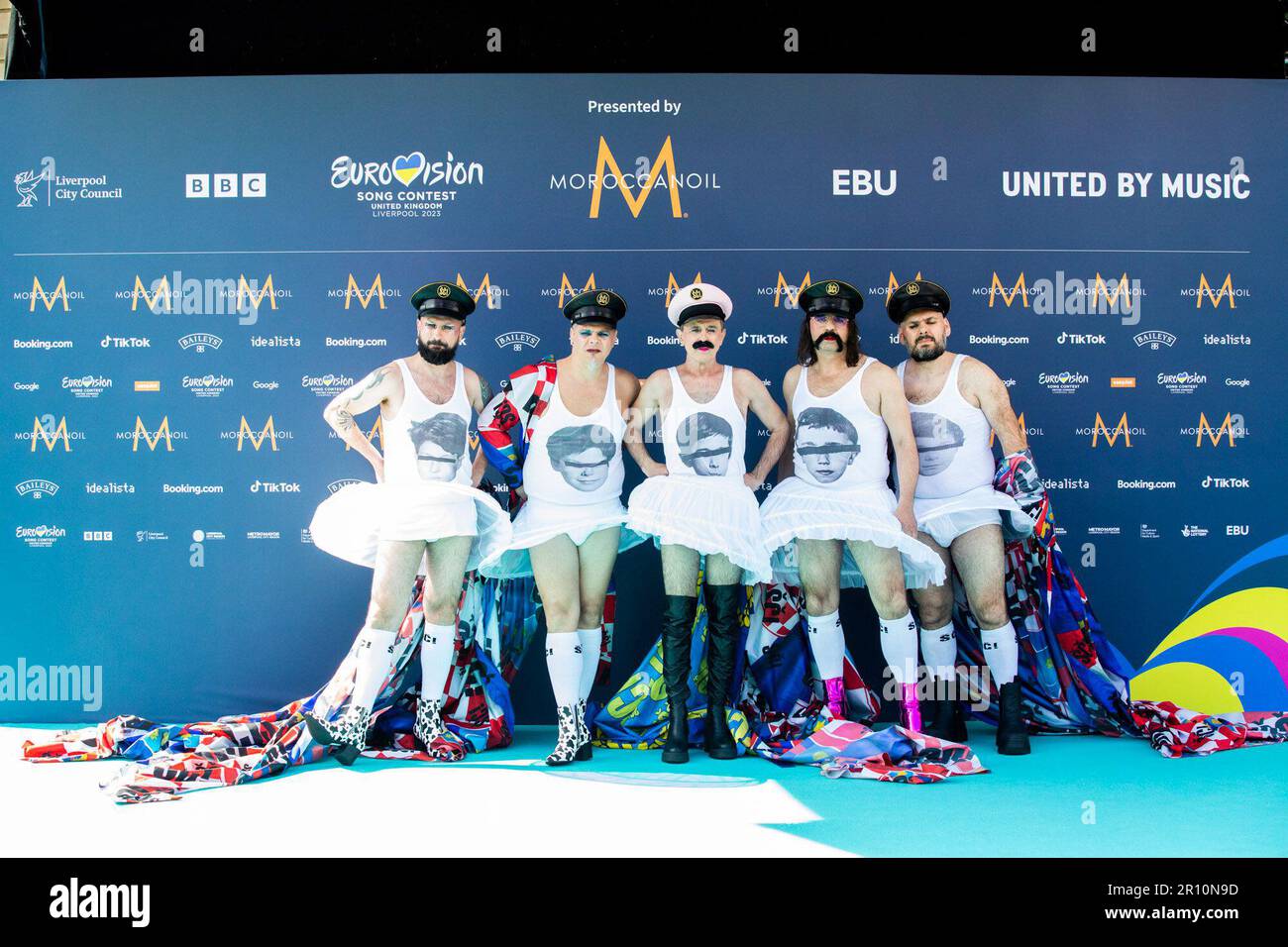 The Liverpool 2023 Turquoise Carpet . The artists of the 2023 ...