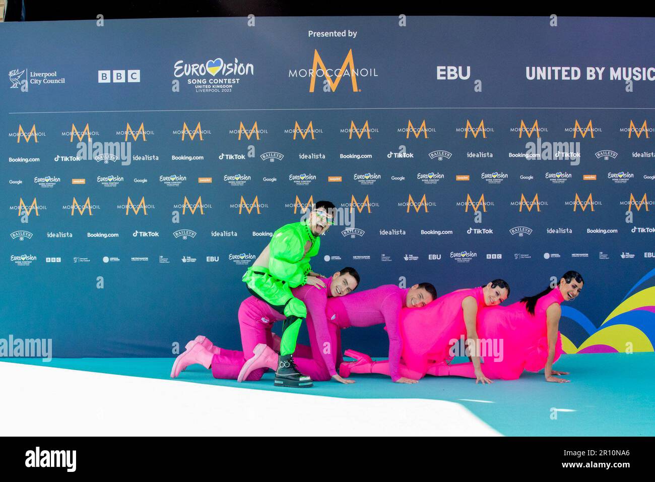 The Liverpool 2023 Turquoise Carpet . The artists of the 2023 ...
