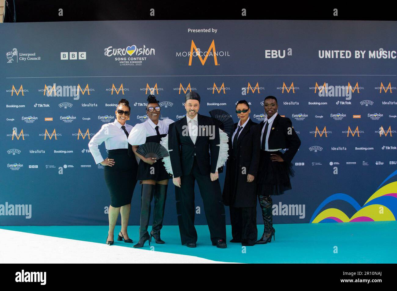 The Liverpool 2023 Turquoise Carpet . The artists of the 2023 ...