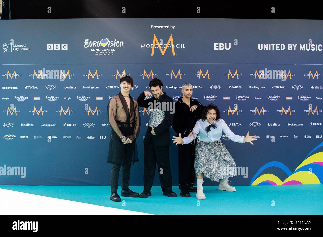 The Liverpool 2023 Turquoise Carpet . The artists of the 2023 ...